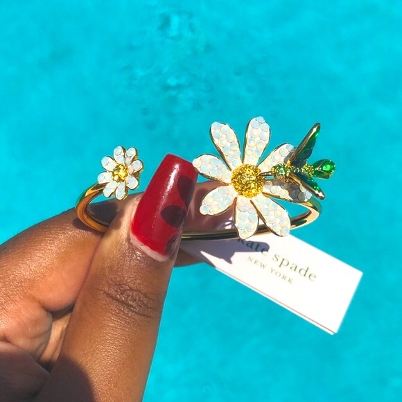 kate spade | Jewelry | Kate Spade Daisy Cuff | Poshmark